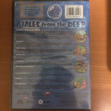 Spongebob Tales From The Deep Dvd Brand Mew And Sealed Imported From