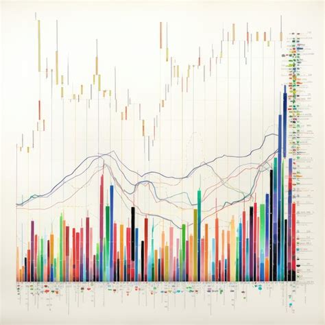 Premium Ai Image A Candlestick Stock Chart With Hourly Intervals