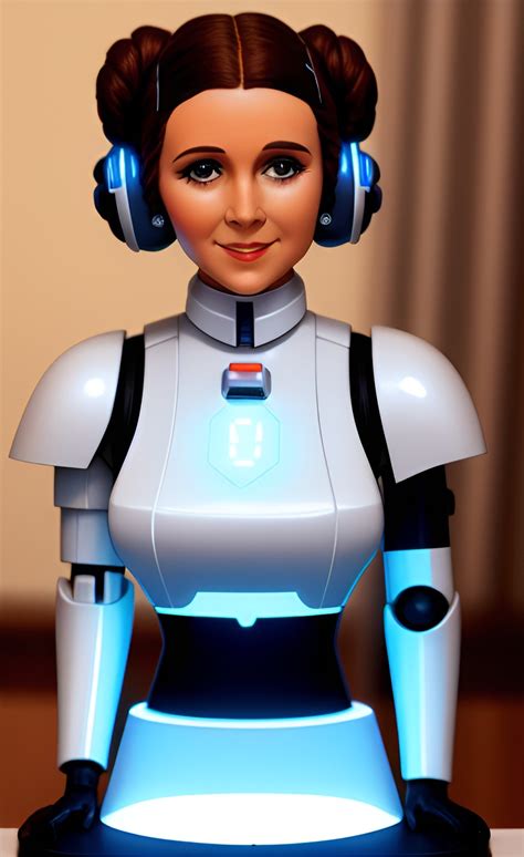 Ai Cyborg Leia By Artdarkstar On Deviantart