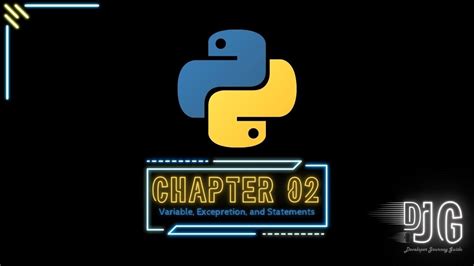 Python Chapter 02 Variables Expressions And Statements Youtube