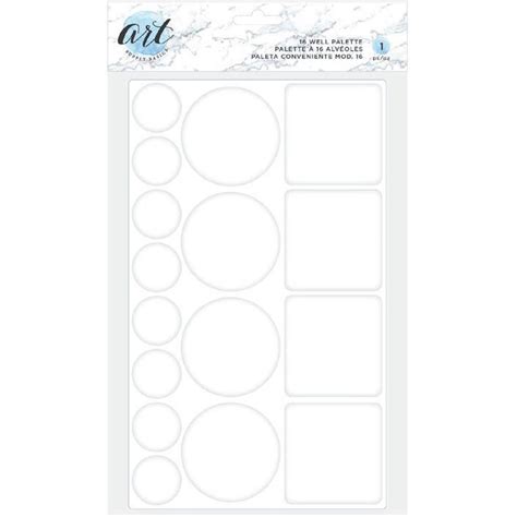 Plastic Palette 16 Well Art Supply Basics American Crafts Clearance Etsy