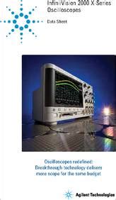 DSOX WAVEGEN Datasheet Specifications Accessory Type WaveGen Function Generator