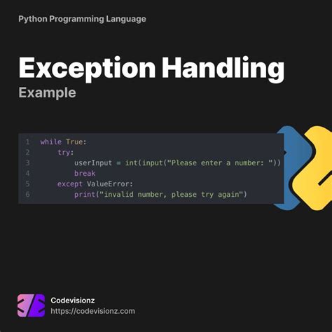 Python Errors And Exception Handling Codevisionz Learn Computer