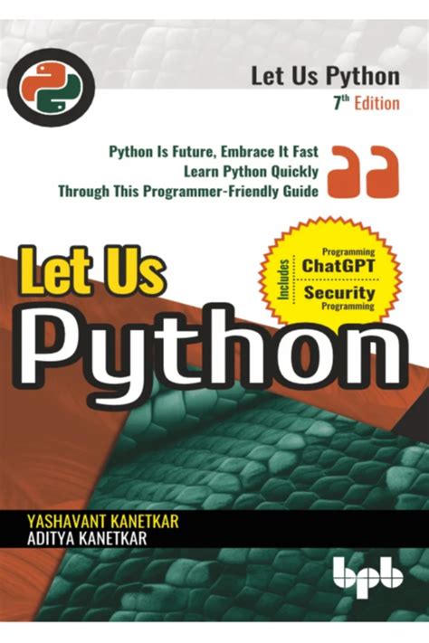 Let Us Python Th Edition By Yashavant Kanetkar BPB