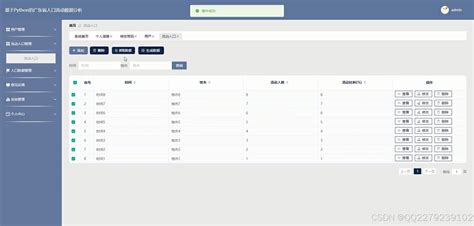 007django基于python大数据广东省流动人口数据分析可视化系统（源码文档运行视频讲解视频） Csdn博客