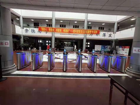 High Security Face Recognition Fingerprint Access Control Swing Flap