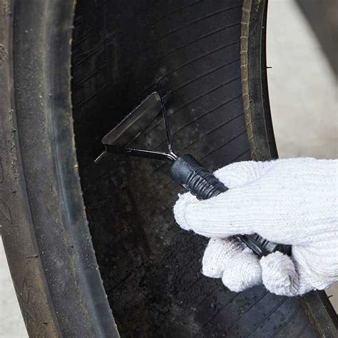 Power Aero Novia Pneumatic Tire Buffer Full Kit Air Tire Grinder With Tire Patch Roller And