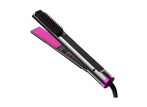 Chapinha Profissional De Cabelo Com Cerâmica E Pente Embutido 3 Em 1
