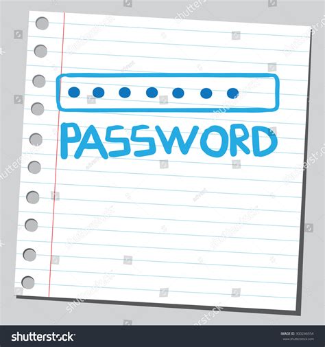 Password Dots Stock Vector Royalty Free 300246554 Shutterstock