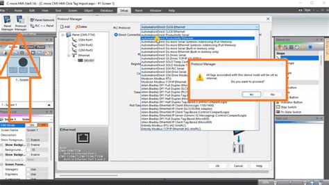 C More Cm5 Import Tags From A Productivity Plc Acc Automation Plc