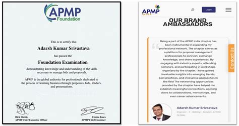 Adarsh Srivastava Cf Apmp® On Linkedin Apmp Apmpindia Bidandproposal Bidmanagement