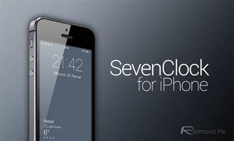 How To Get IOS Lock Screen Clock As Widget On Home Screen Redmond Pie