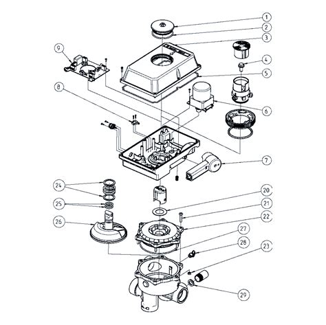 Peraqua Spare Parts Aquastar Mp6 Actuator