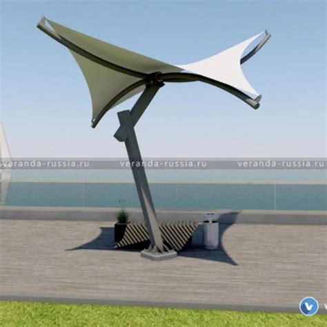 Prefab Metal Frame Tensile Structure At ₹ 349 Sq Ft In Ahmedabad Id