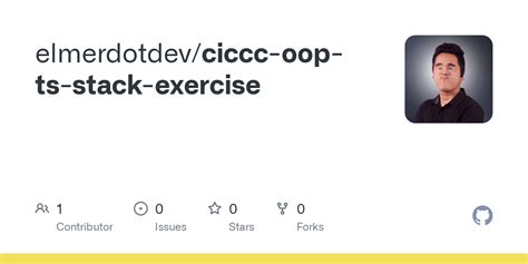 Github Elmerdotdevciccc Oop Ts Data Structures Stack Exercise