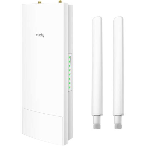 Cudy LT500 Unlocked Outdoor 4G LTE Cat 4 AC1200 Modem Router W SIM Card Slot IP65 Detachable