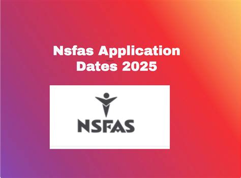 Nsfas Application Dates 2025 Apply For College