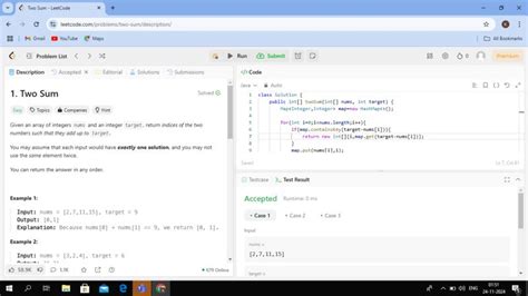 Keerthana Sri On Linkedin Coding Challenge Leetcode Two Sum Problem 🚀