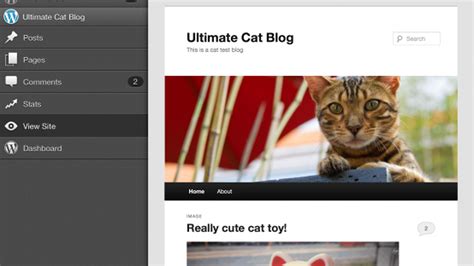 Wordpress App For Ios Updated With Sliding Panels Interface The Verge