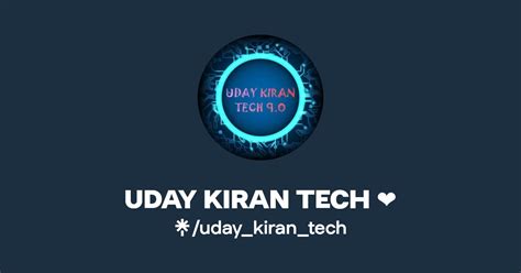 uday kiran tech ️ instagram linktree