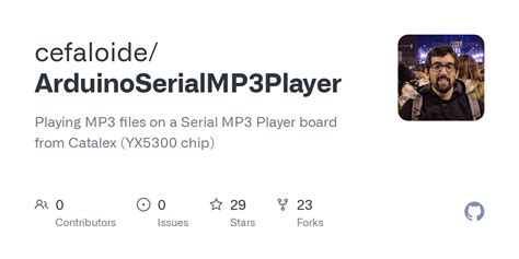 Github Cefaloide Arduinoserialmp Player Playing Mp Files On A Serial Mp Player Board From