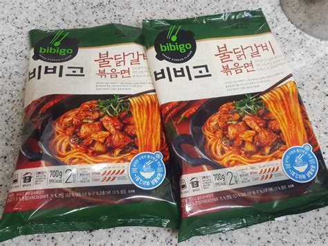 비비고 불닭갈비 볶음면 19 12 네이버 블로그