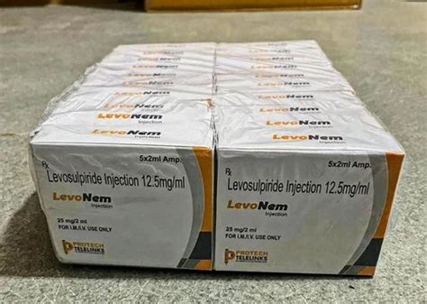 Levosulpiride Injection 125mg Ml At ₹ 1015vial In Ahmedabad Id