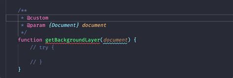 Any Way To Add Custom Jsdoc Tag And Get Autocomplete Issue Microsoft Vscode Github