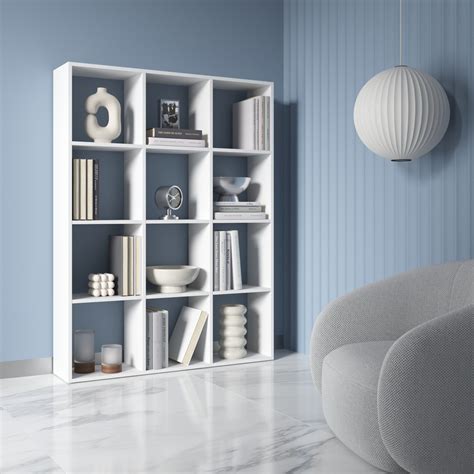 Полиця для книг стелаж на 12 комірок M 8 продажа цена в Белой Церкви книжкові шафи й полиці