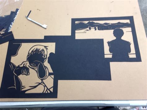 Briannas Process Blog Paper Cutting Process