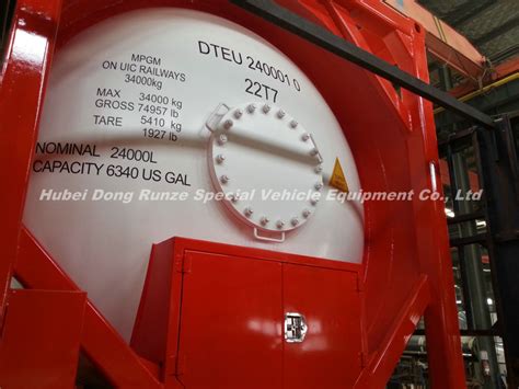 Wholesale Un1075 Isotank 20feet Tank Container T50 Transport Liquefied