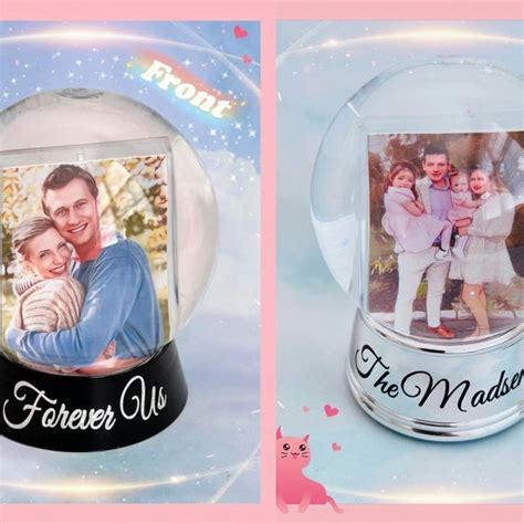 Custom Snow Globe Etsy