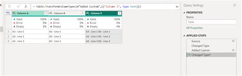solved joining and splitting cells with multiple lines microsoft