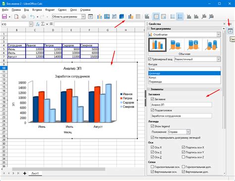 Libreoffice Calc как сделать диаграмму