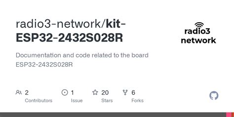 releases · radio3 network kit esp32 2432s028r · github