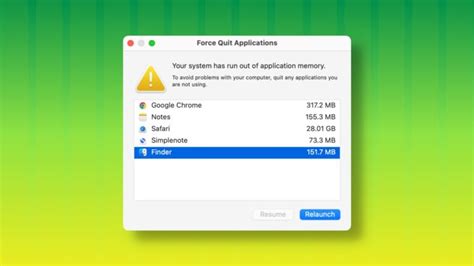 solved your system has run out of application memory error