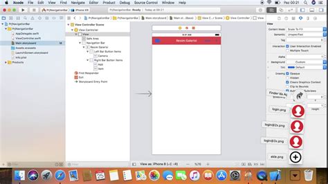 Swift 42 Ile Ios Programlama Dersleri 1 Navigation Bar Youtube