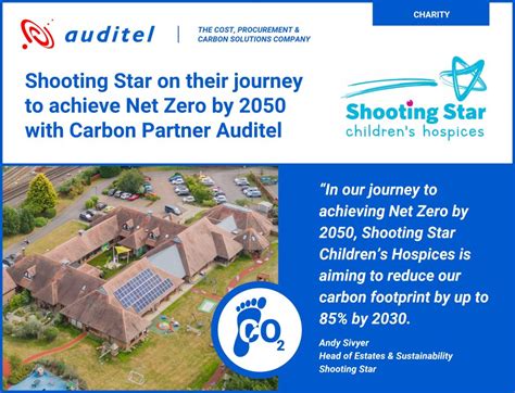 Shooting Star On Their Journey To Achieve Net Zero By 2050 With Carbon