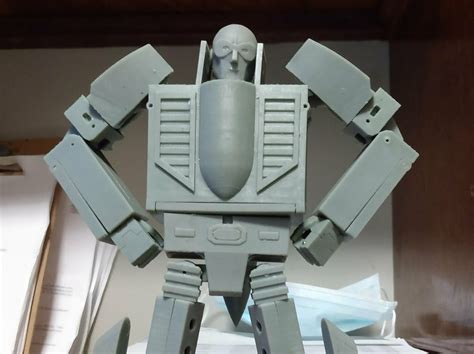 Free Stl File Gobots Leader One 👽・3d Printable Model To Download・cults