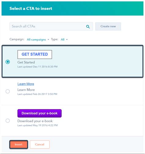 Add A Call To Action Cta To Your Hubspot Content