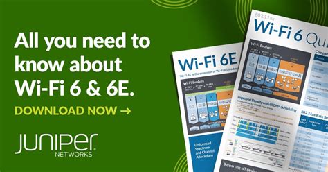 juniper networks on linkedin wi fi 6e quick guide