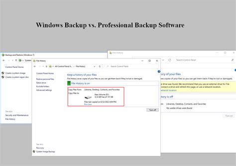 Windows Backup Vs Professional Backup Software Pros Cons EaseUS