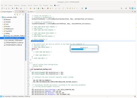 cubemx blank tab within cubeide stmicroelectronics community