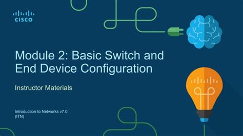 Basic Switch And End Device Configurationmodule 2itnv7pptx