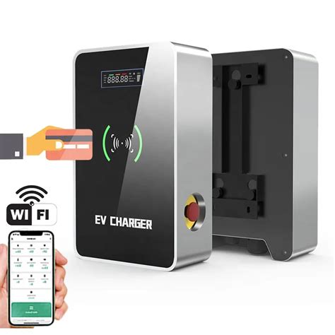 22kw 상업용 Ev 충전기 Ocpp 레벨 2 Wifi App 스마트 Ac Evse Wallbox 유형 2 Typ Gbt 홈 Ev 자동차 충전 스테이션 32a 380v