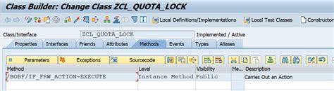 SAP ABAP Central BOPF Custom Lock Unlock Action For Legacy DAC