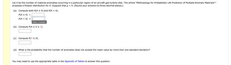 Solved Proposes A Poisson Distribution For X Suppose That Chegg Com