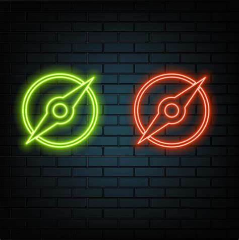 Pin Neon Icon Elements Of Web Set Simple Icon For Websites Web Design Mobile App Info