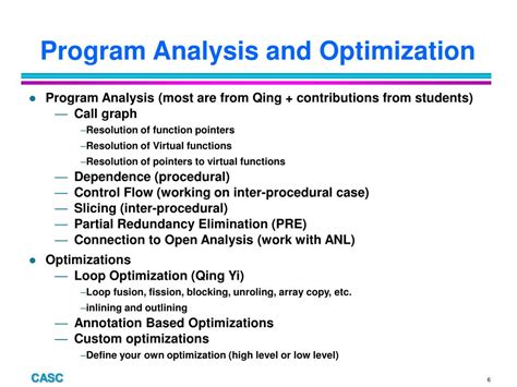 Ppt Rose Compiler Infrastructure Source To Source Analysis And Optimization Powerpoint
