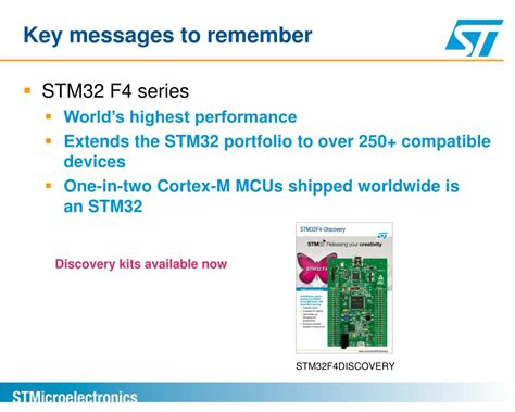 Ppt High Performance Cortex™ M4 Mcu Powerpoint Presentation Free